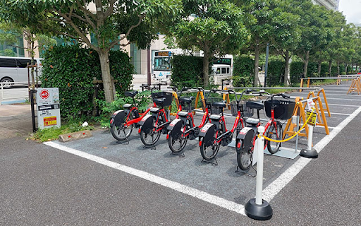 C5-52.港南四丁目第3アパート駐車場(ドコモ・バイクシェア,港区自転車シェアリング)のレンタサイクル(自転車)・シェアサイクルポート情報 | RYDE CYCLE ライドサイクル