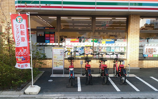C5-15.セブン-イレブン 港区芝浦ふ頭店(ドコモ・バイクシェア,港区自転車シェアリング)のレンタサイクル(自転車)・シェアサイクルポート情報 | RYDE CYCLE ライドサイクル