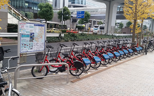 C5-36.お台場海浜公園駅(ドコモ・バイクシェア,港区自転車シェアリング)のレンタサイクル(自転車)・シェアサイクルポート情報 | RYDE CYCLE ライドサイクル
