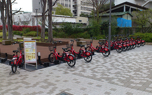 C5-03.港南公園C(ドコモ・バイクシェア,港区自転車シェアリング)のレンタサイクル(自転車)・シェアサイクルポート情報 | RYDE CYCLE ライドサイクル