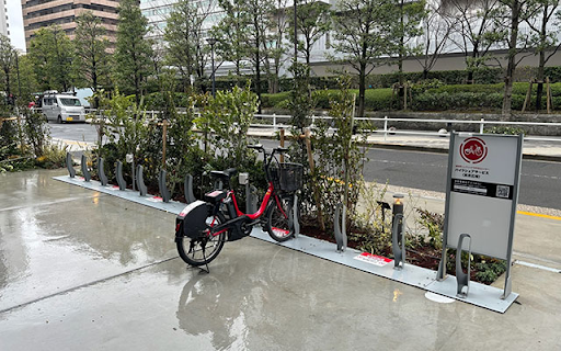 C5-53.suito芝浦(ドコモ・バイクシェア,港区自転車シェアリング)のレンタサイクル(自転車)・シェアサイクルポート情報 | RYDE CYCLE ライドサイクル