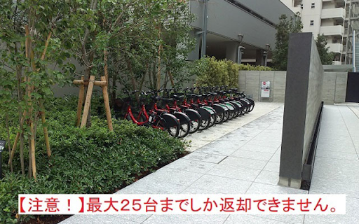 C5-47.oak港南品川(ドコモ・バイクシェア,港区自転車シェアリング)のレンタサイクル(自転車)・シェアサイクルポート情報 | RYDE CYCLE ライドサイクル