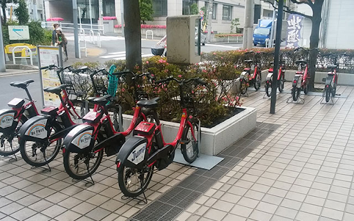 C5-19.グランドメゾン田町(ドコモ・バイクシェア,港区自転車シェアリング)のレンタサイクル(自転車)・シェアサイクルポート情報 | RYDE CYCLE ライドサイクル